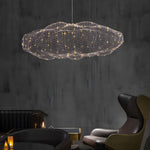 Modern Floating Cloud Mesh Pendant Light — Lyfairs