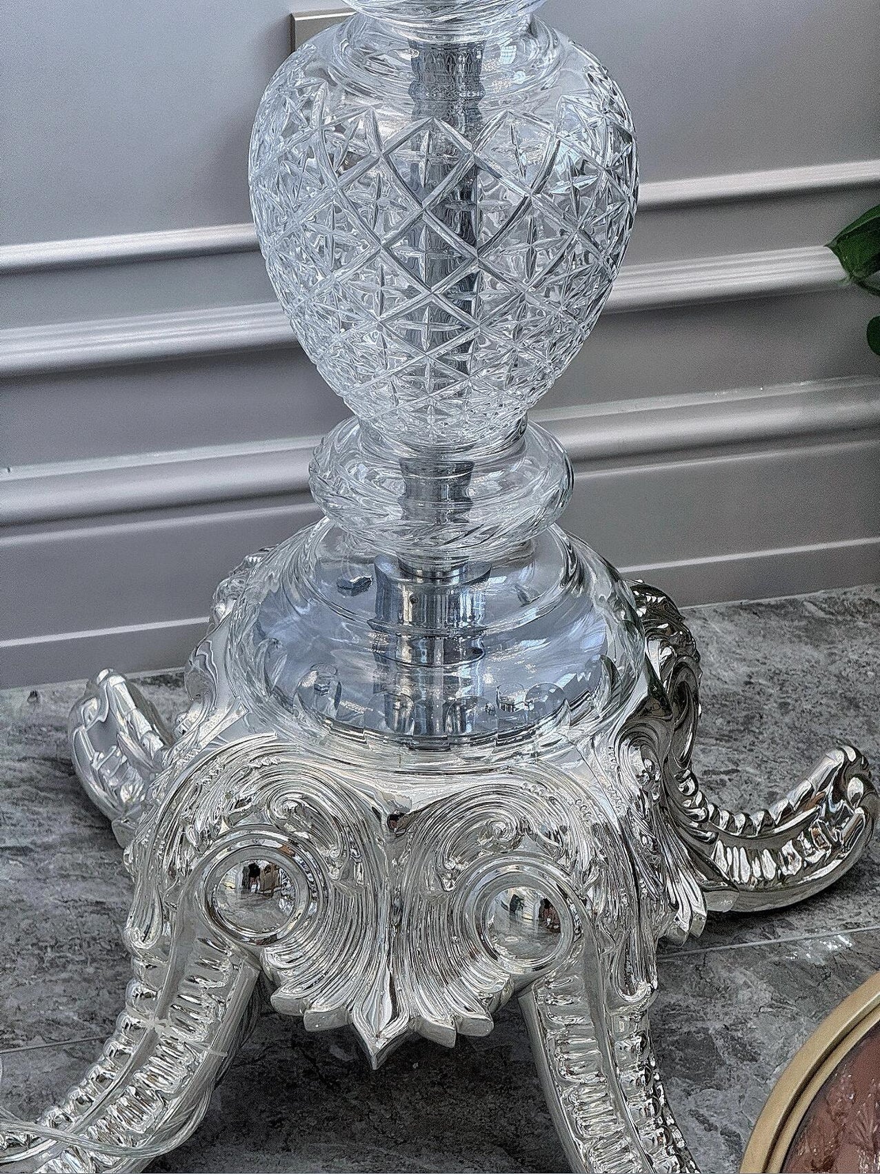 Luxury Candle Light Crystal Floor Lamp — Lyfairs