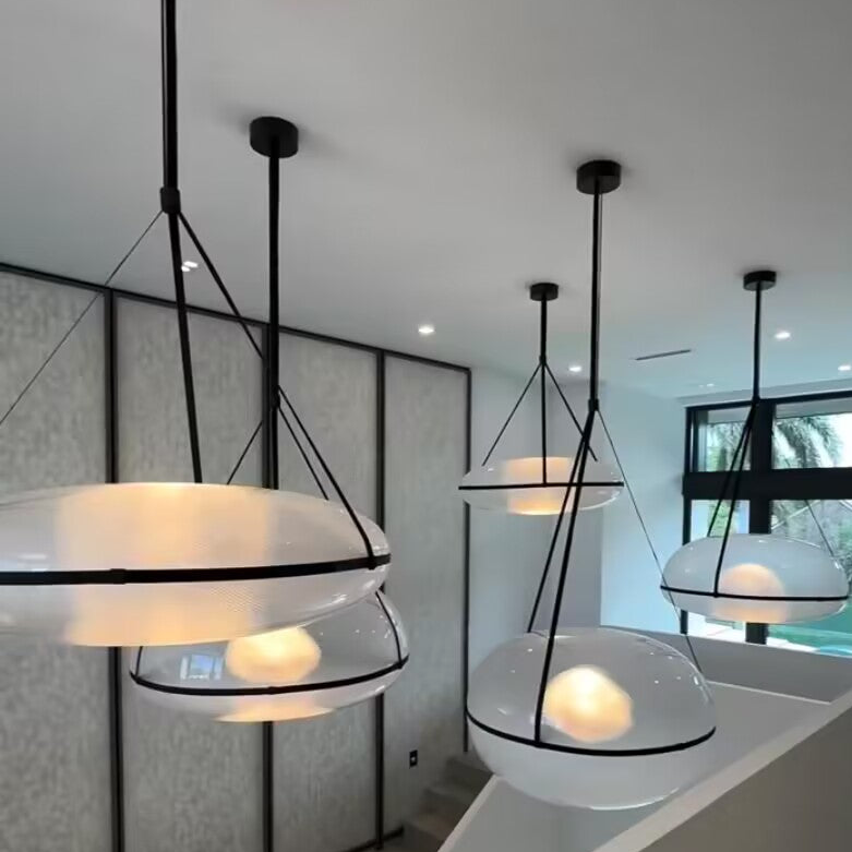 Modern Designer Recommended Elliptical Shell Pendant — Lyfairs