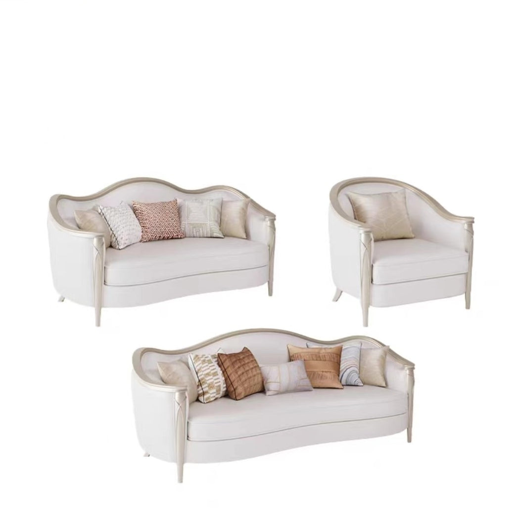 Luxury Style Irregular Shape Leather Sofa — Lyfairs