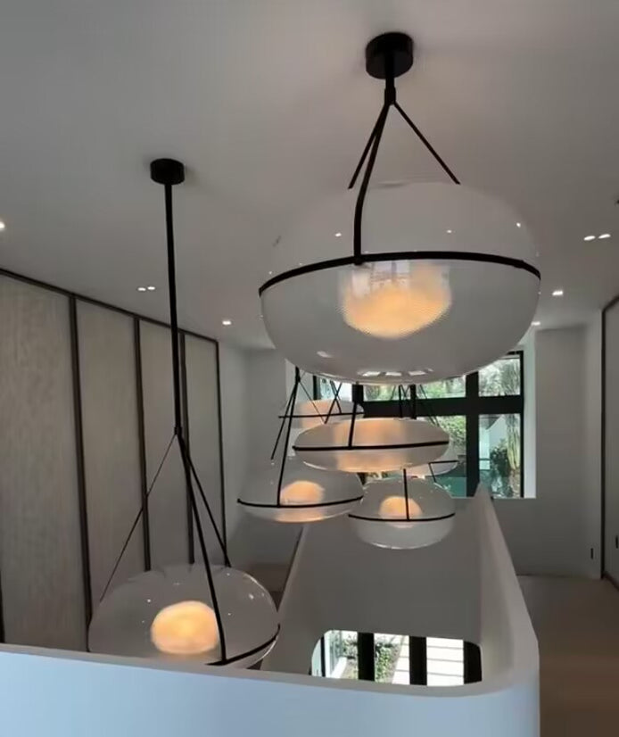 Modern Designer Recommended Elliptical Shell Pendant — Lyfairs