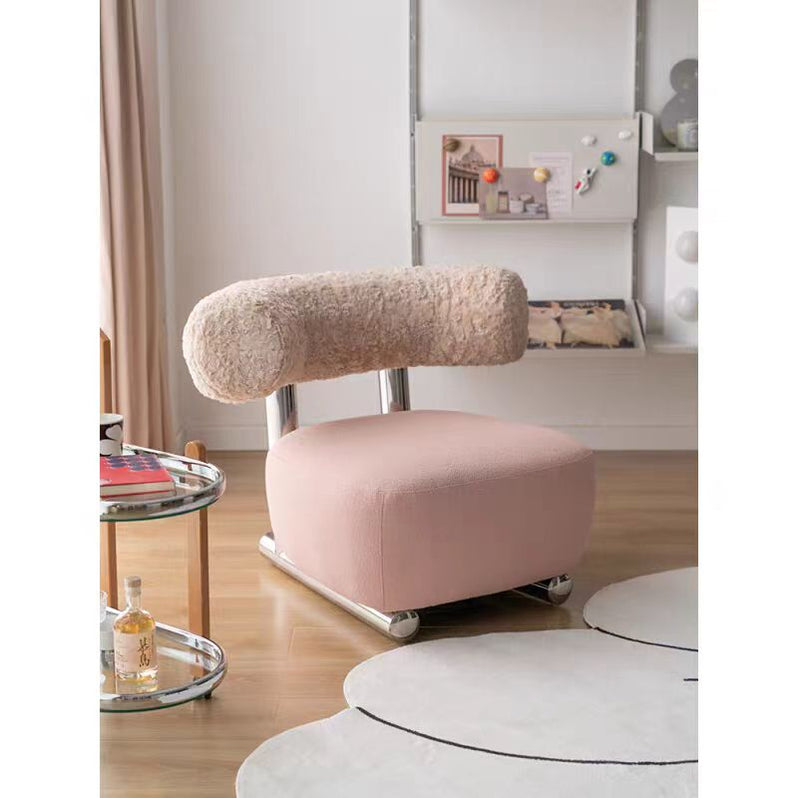 Lovely Fluff Sledge Lounge Chair for Bedroom/Living Room — Lyfairs