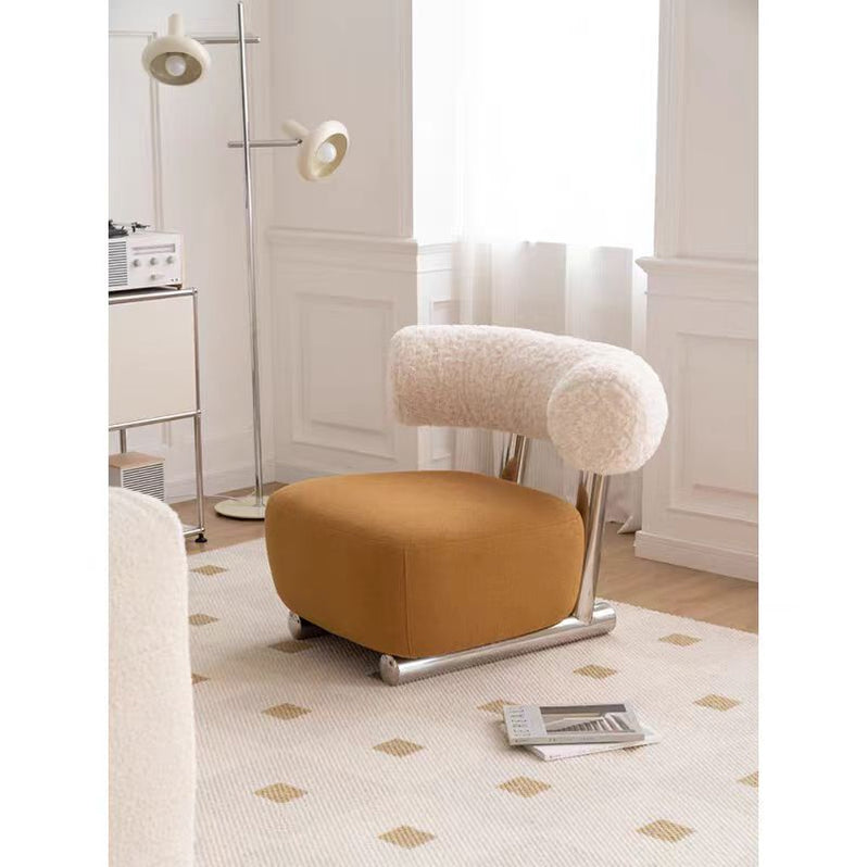Lovely Fluff Sledge Lounge Chair for Bedroom/Living Room — Lyfairs
