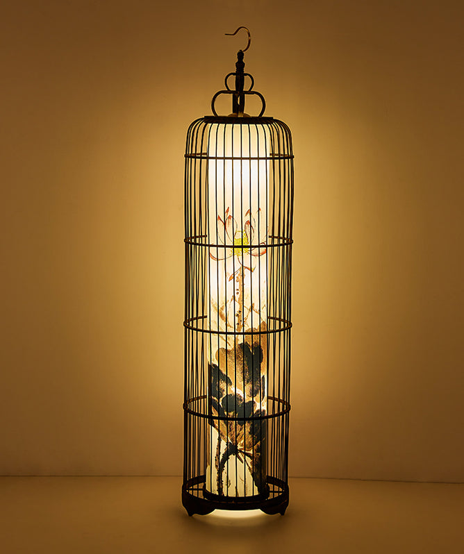 Antique-style Decoration Stork Floor Lamp — Lyfairs