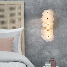 Modern Alabaster Wall Sconce — Lyfairs