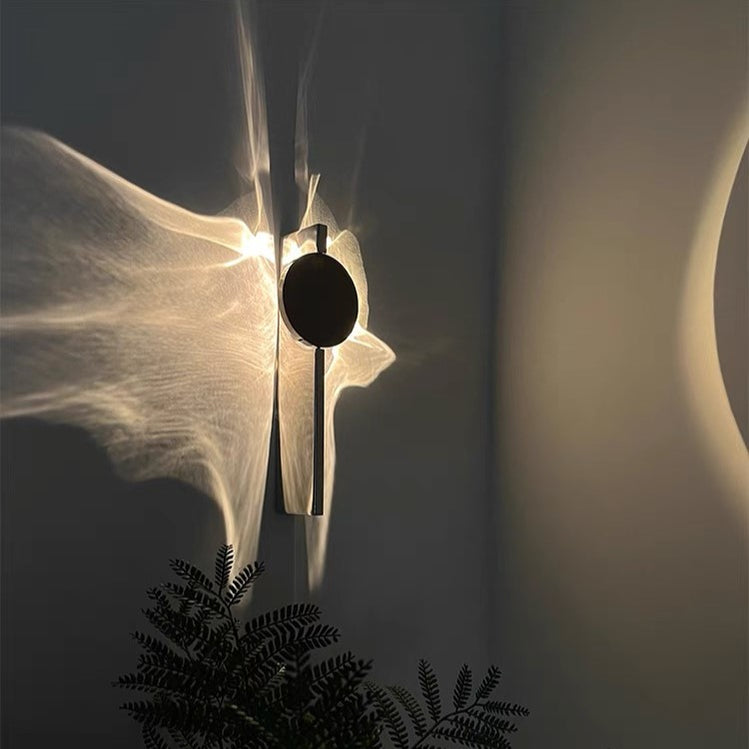 Ripple Rotating Ambient Wall Sconce for Bedroom — Lyfairs