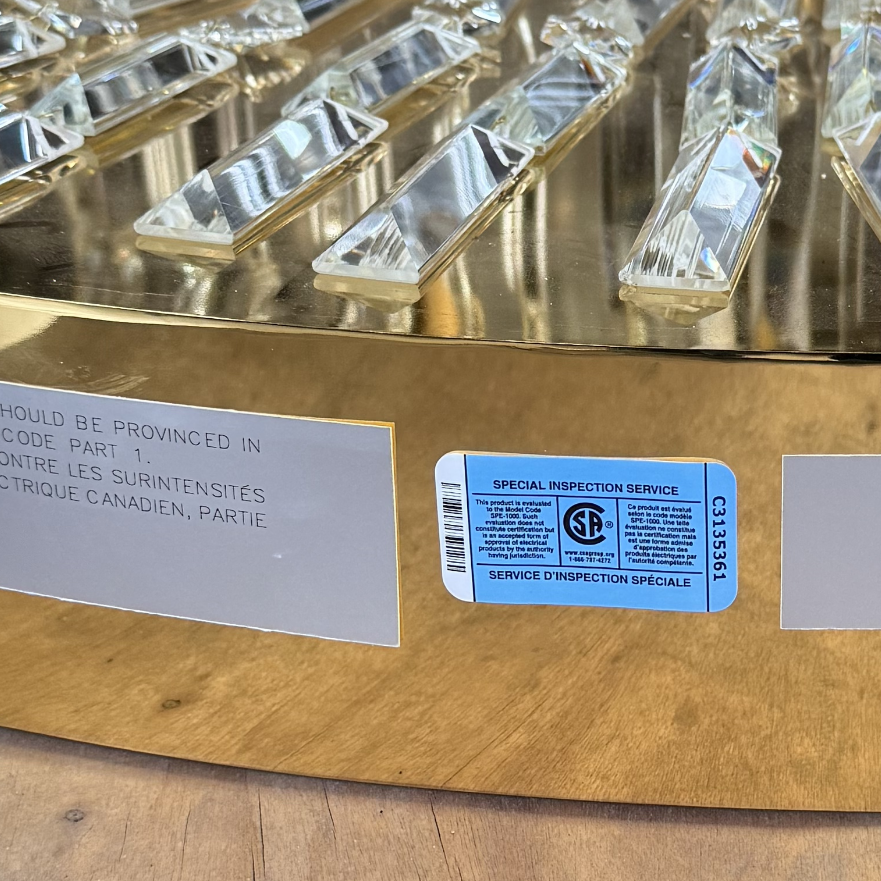 CSA Certification Fees for Other Lighting Fixtures (Non-refundable ...