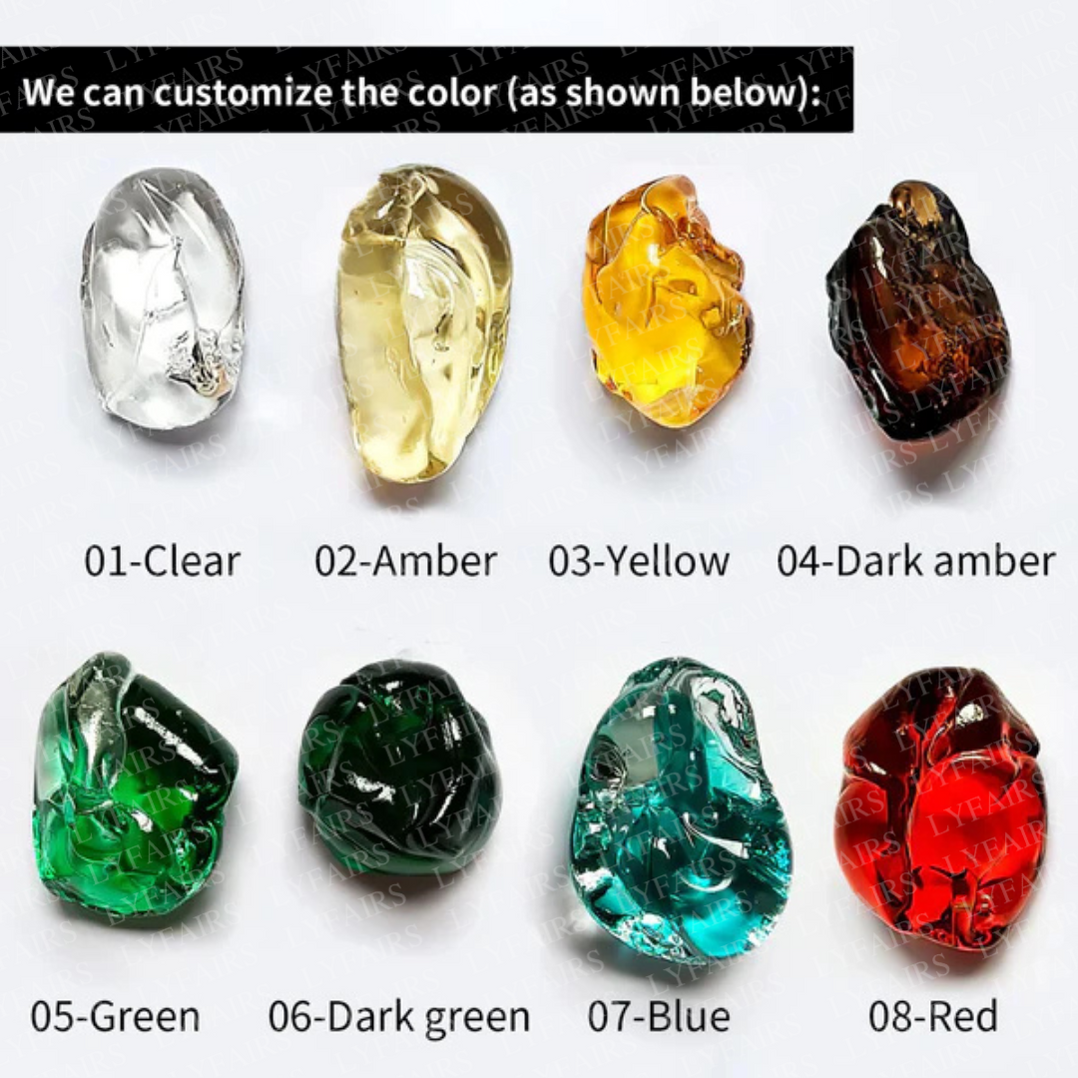 Modern Luxury Multicolor Glass Stone Chandelier for Hotel/Living Room ...