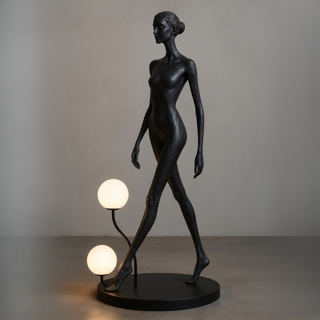 Customized Elegant Lady Floor Lamp — Lyfairs