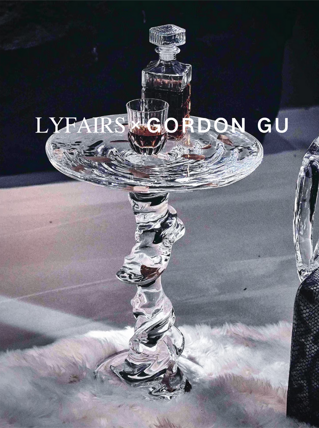 LYFAIRS x GORDON GU Ripple Artistic Side Table — Lyfairs