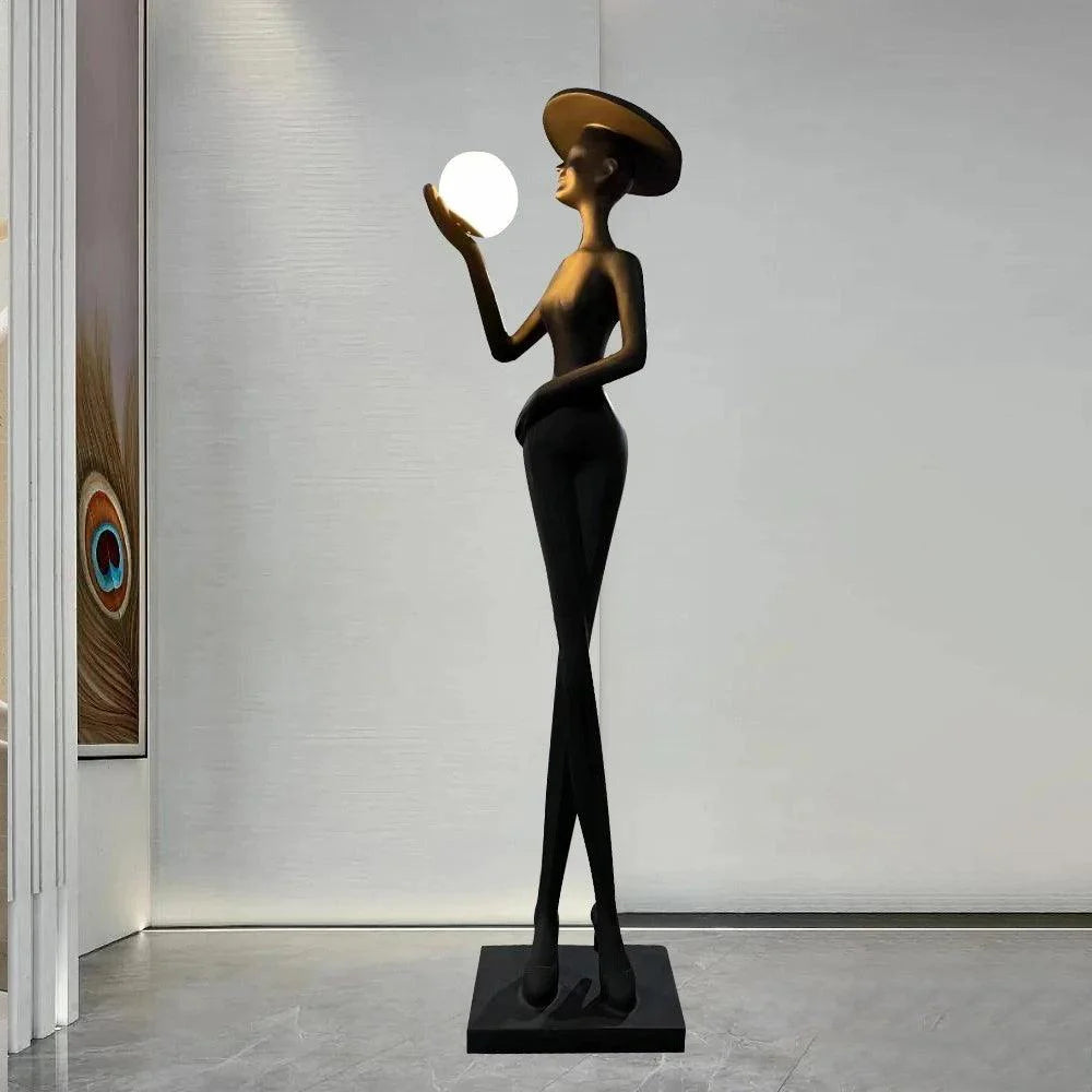 Elegant Lady Floor Lamp — Lyfairs