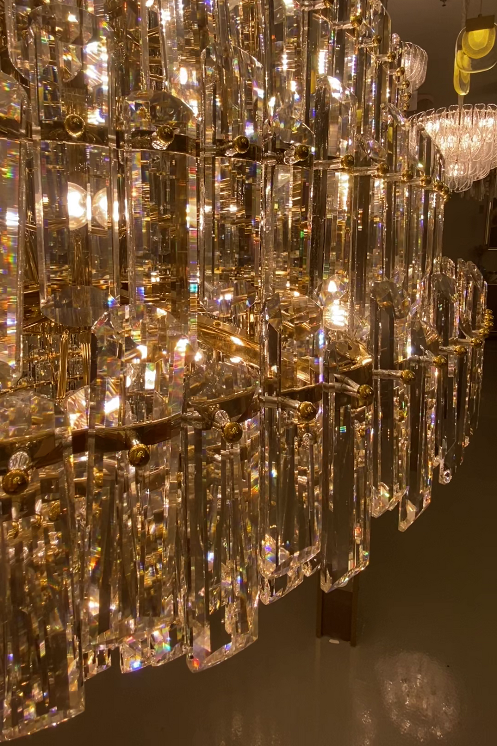 Extra Large Oversized Multi-tiered Crystal Chandelier for Foyer / Entr ...