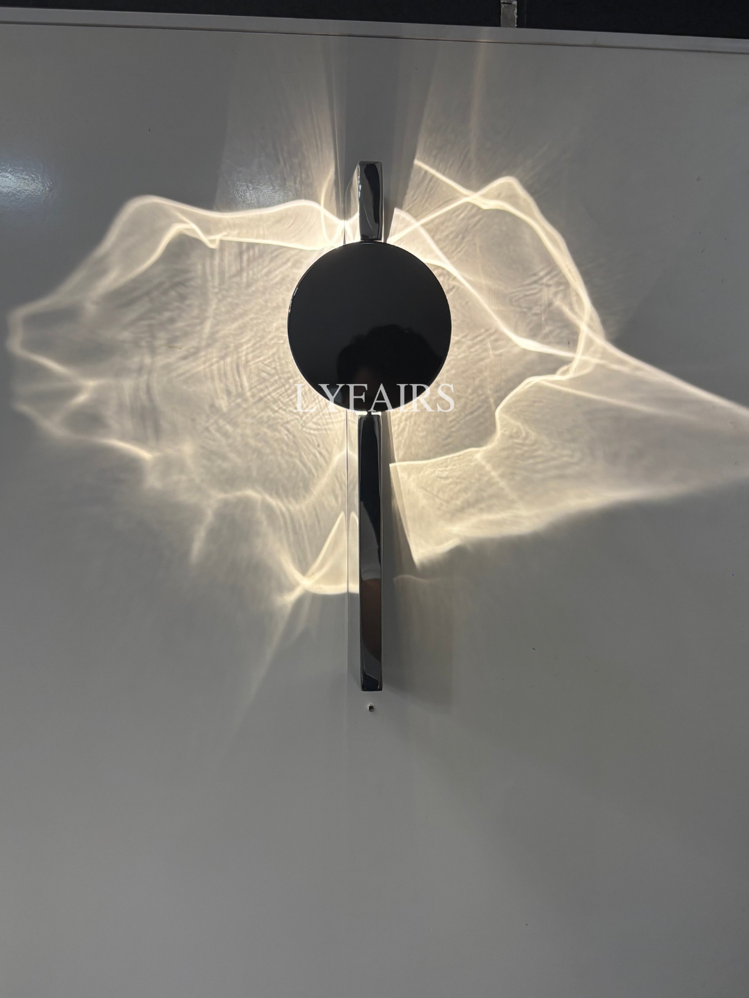 Ripple Rotating Ambient Wall Sconce for Bedroom — Lyfairs