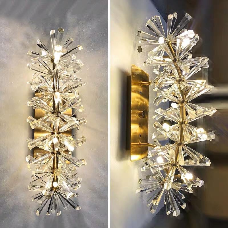 Modern Frozen Ice Crystal Wall Lamp — Lyfairs