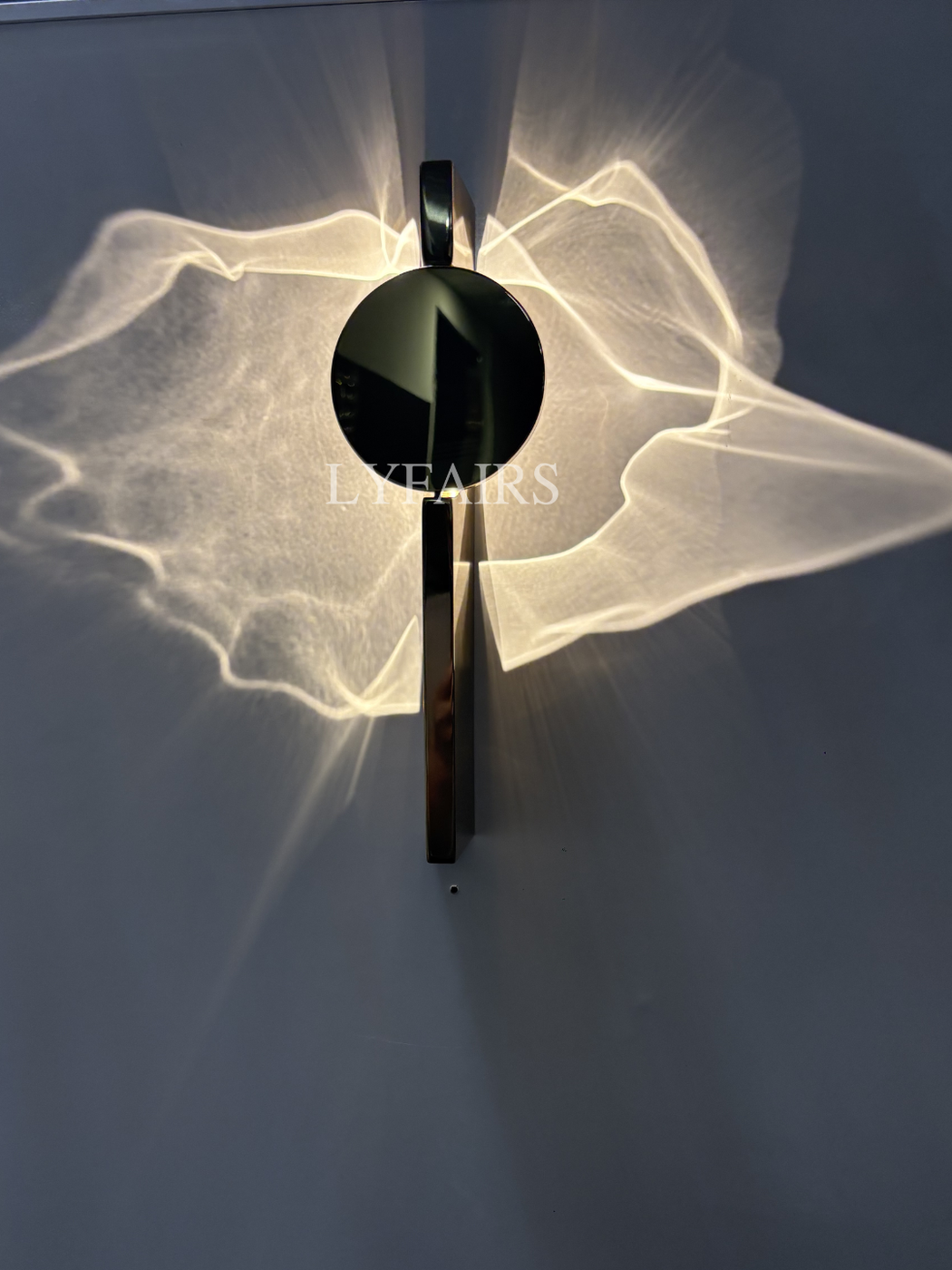 Ripple Rotating Ambient Wall Sconce for Bedroom — Lyfairs