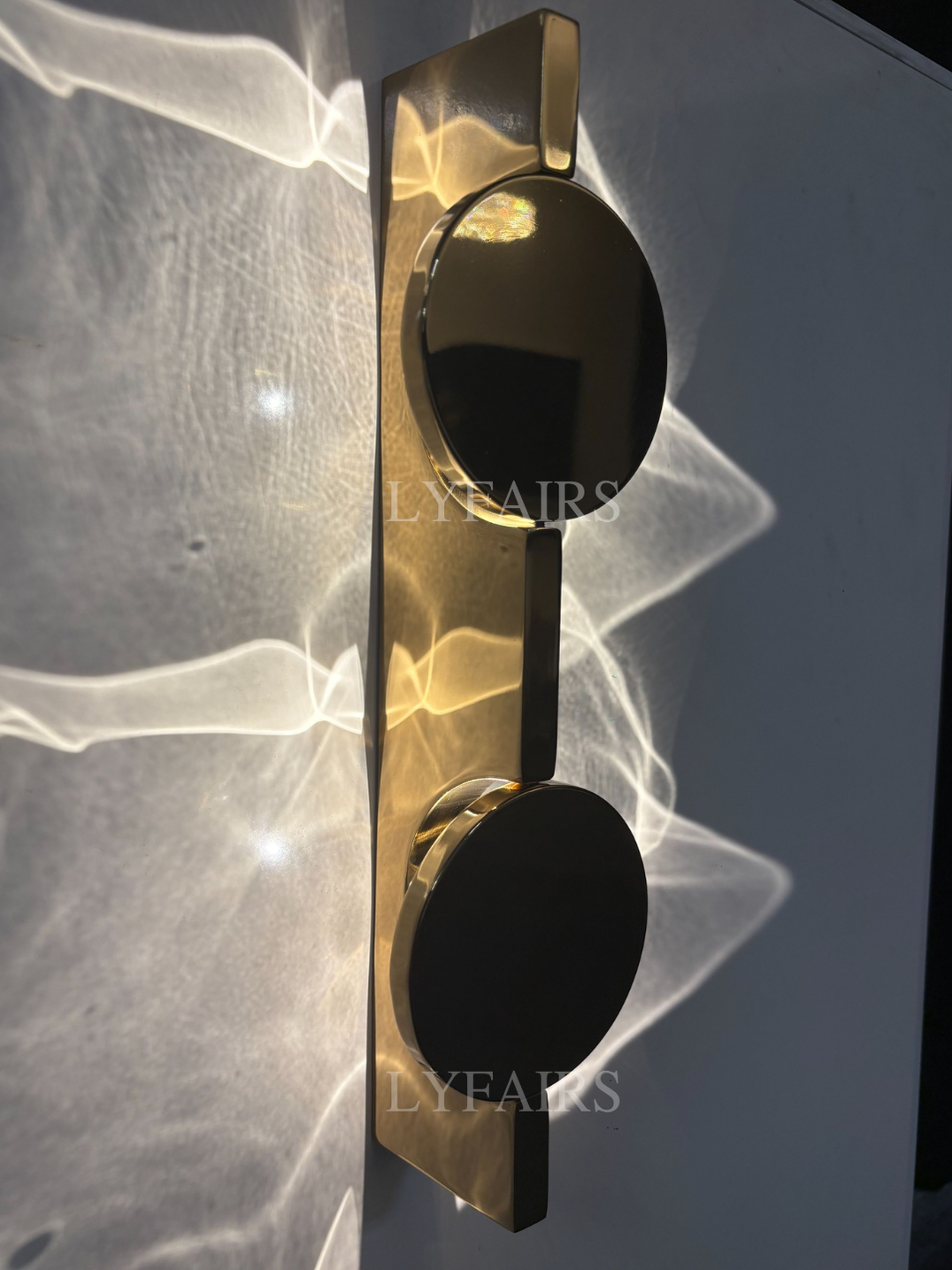 Ripple Rotating Ambient Wall Sconce for Bedroom — Lyfairs