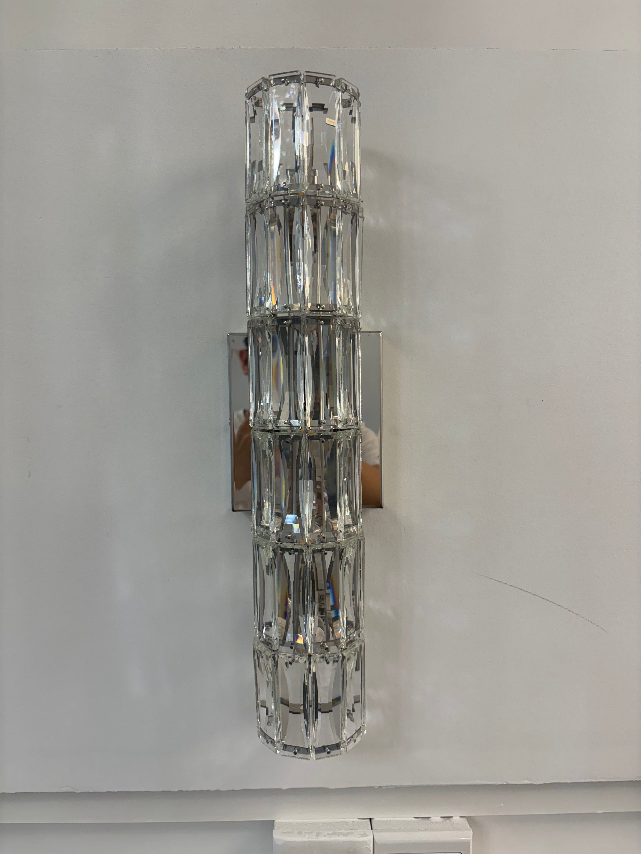 Modern Light Luxury Crystal Wall Sconce — Lyfairs