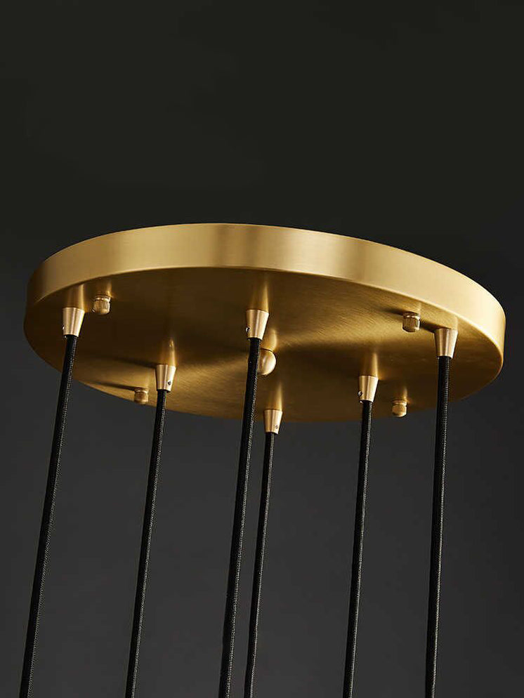 Post-modern Extra-long Pendant Light Fixtures for Staircase/High-ceili ...